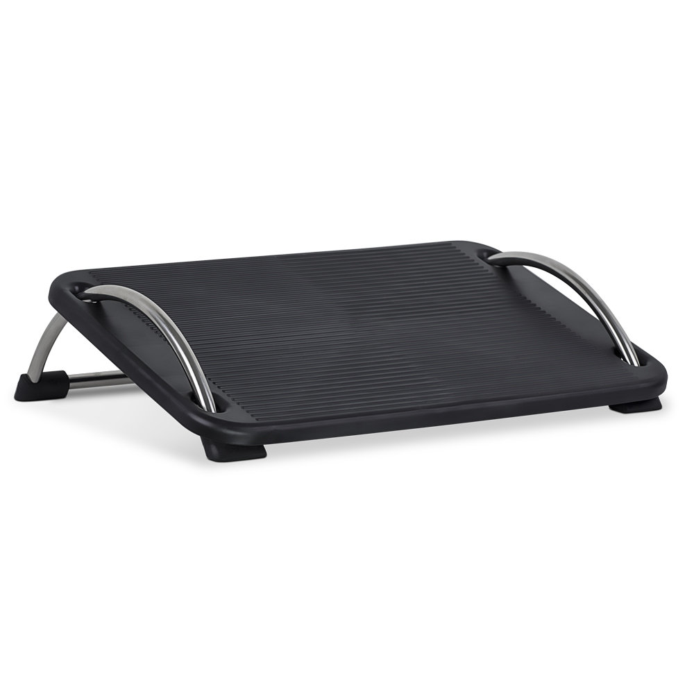 Mount-It! Tilting Footrest Under Desk | Adjustable Office Footrest ...