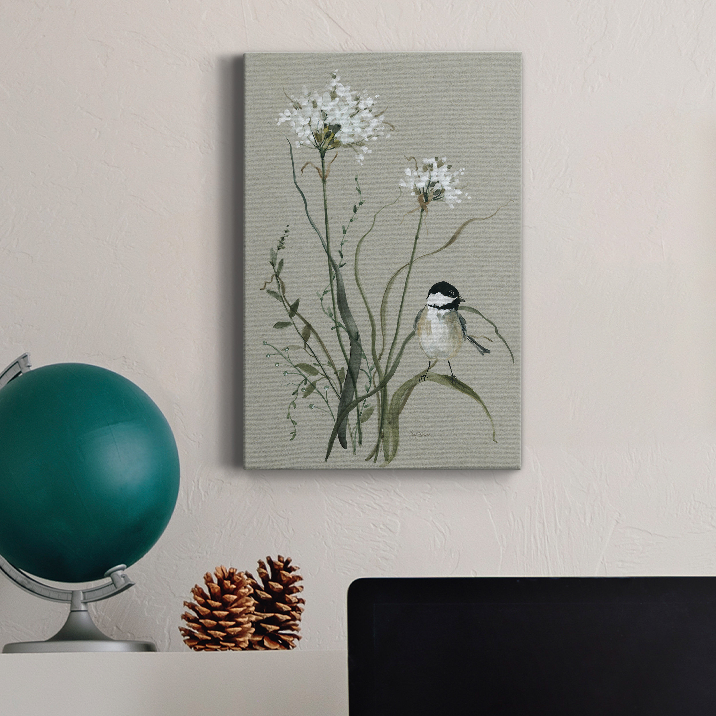 Andover Mills Bouquet of Grace Bird II - Wrapped Canvas Print - Wayfair ...