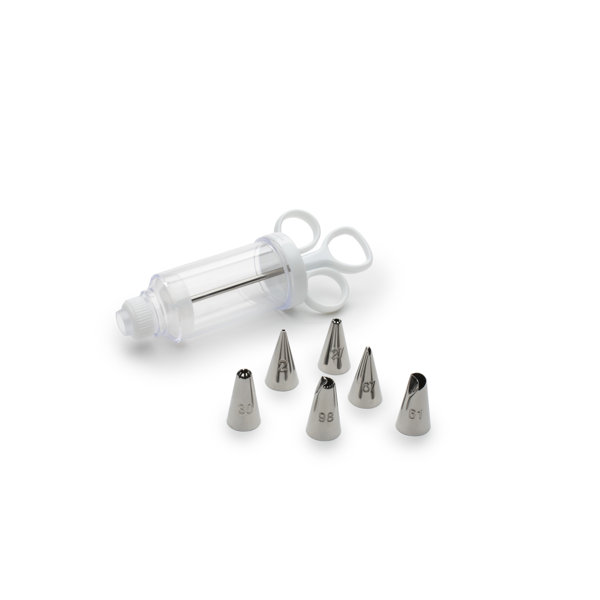 Fox Run Brands Fox Run Icing Syringe Decorating Set, 7-Piece | Wayfair