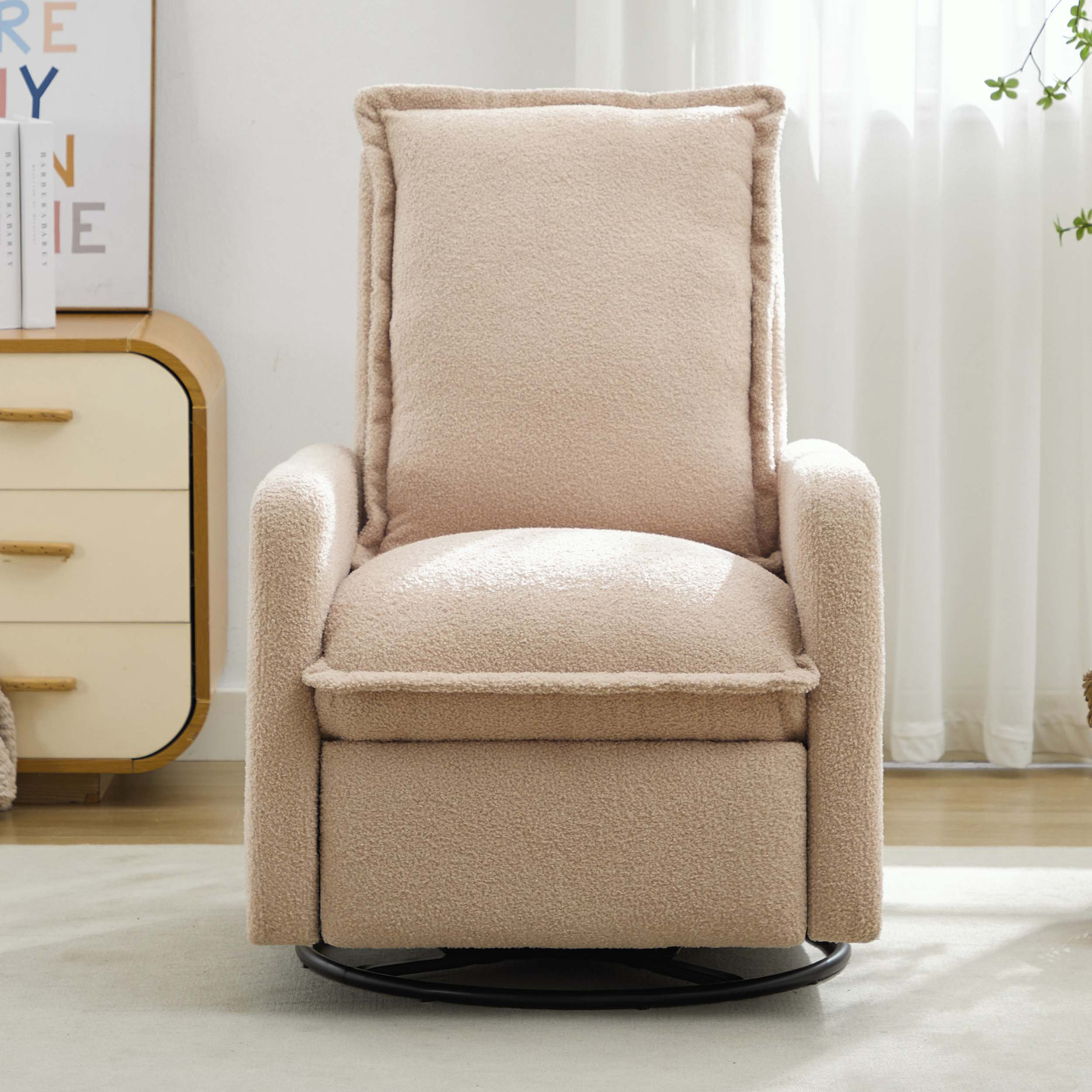 Latitude Run® Swivel Rocker Recliner Chair - Wayfair Canada