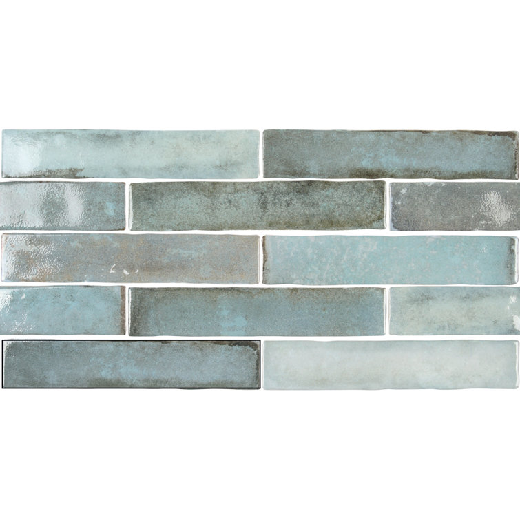 BATCH Edisto 2'' W x 10'' L Ceramic Tile | Wayfair