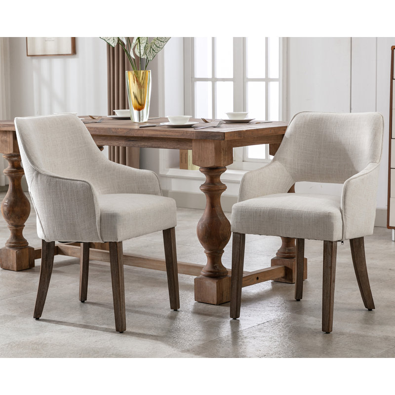 Red Barrel Studio® Haziqah Solid Back Arm Chair | Wayfair