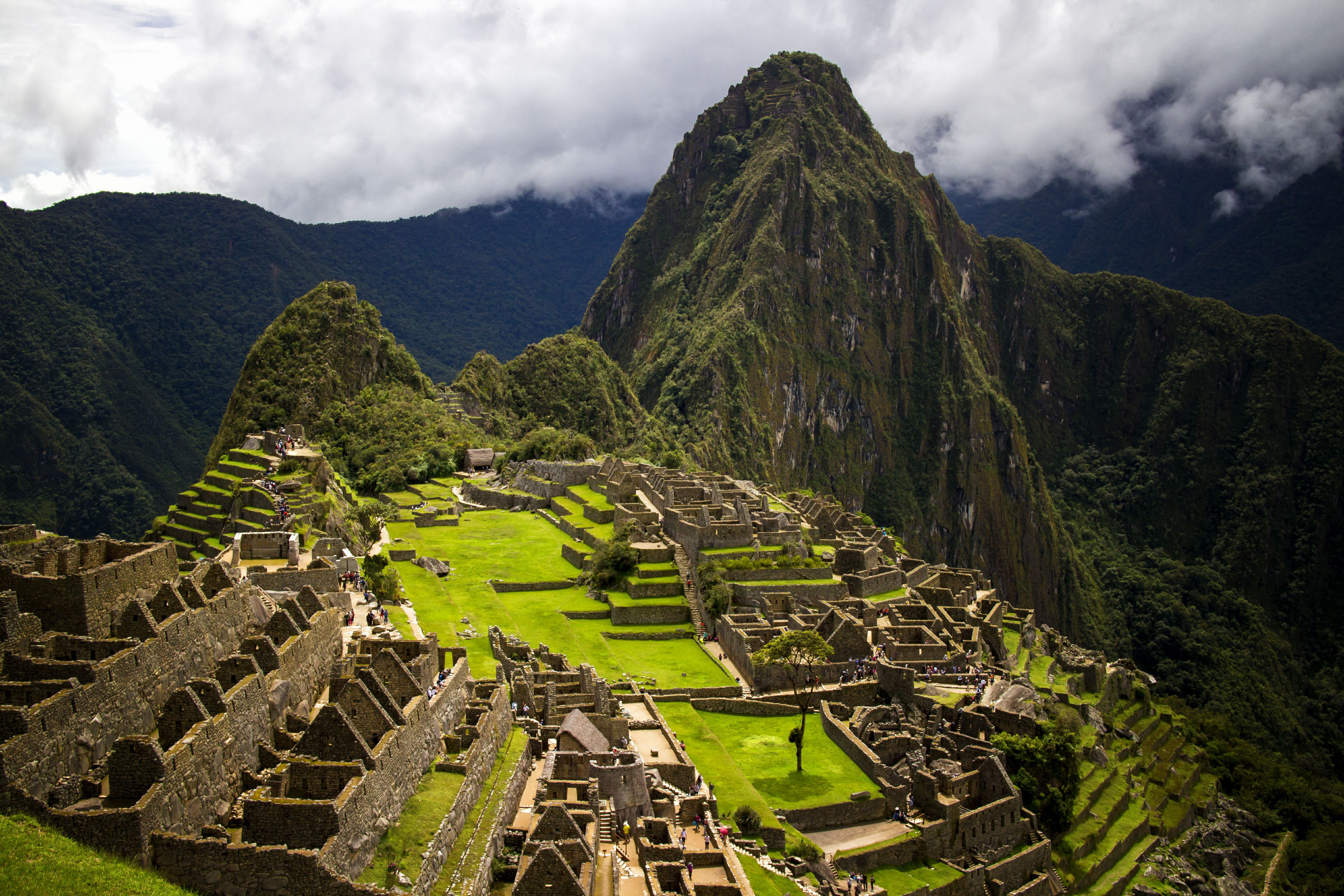 Millwood Pines Ruins of Machu Picchu by Samystclair - Wrapped Canvas ...