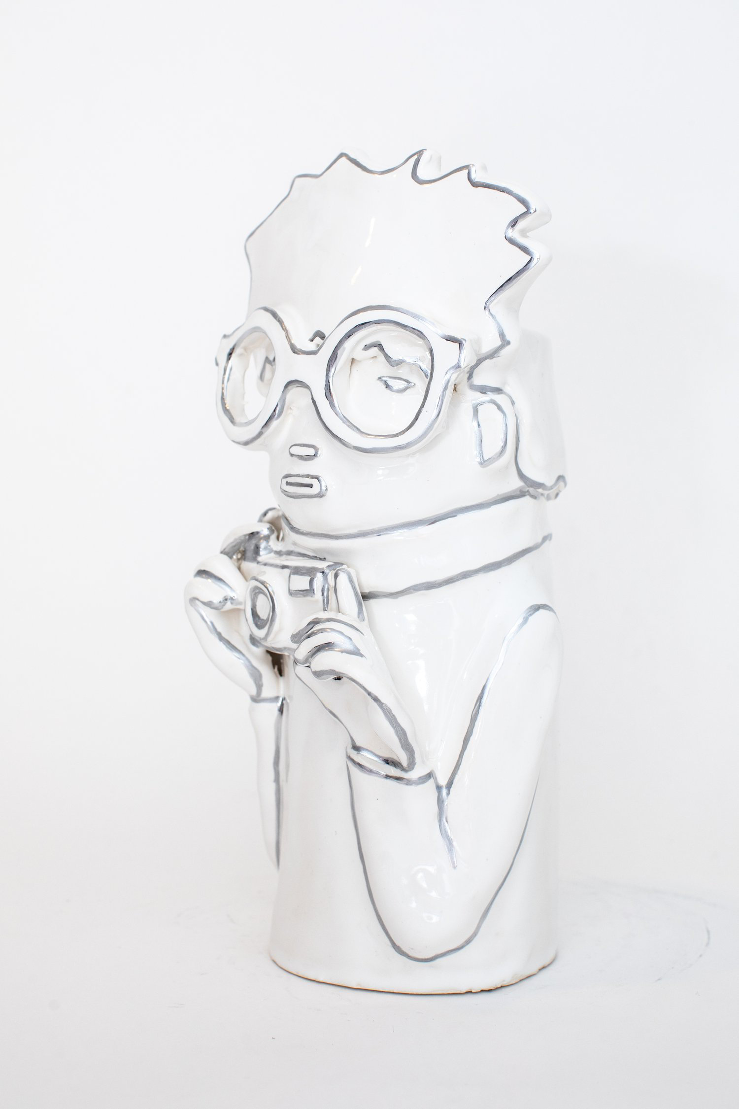 Hazy Mae Andy Handmade Ceramic Table Vase - Wayfair Canada