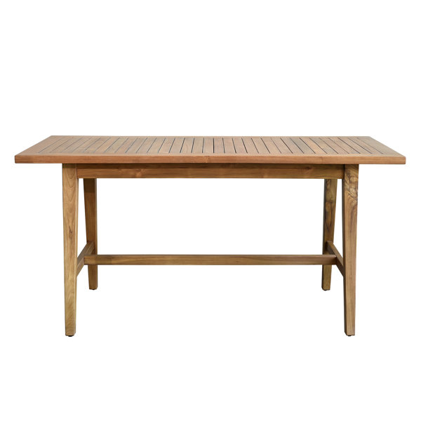 Red Barrel Studio® Teak Counter Height Dining Table - Wayfair Canada