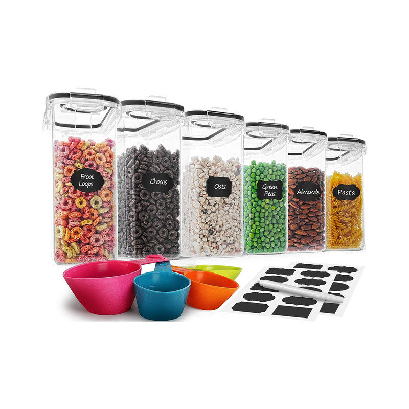 Prep & Savour Cereal Container Set,Airtight Food Storage Containers ...