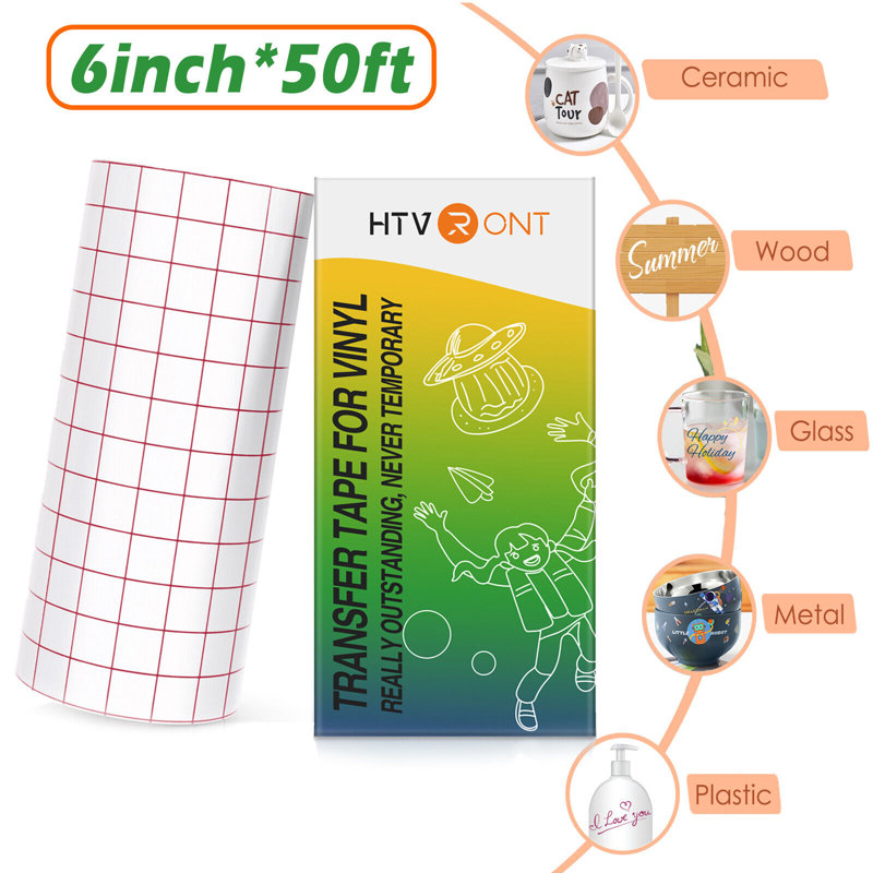 HTVRONT Vinyl Transfer Tape Roll Cutting Accessory | Wayfair