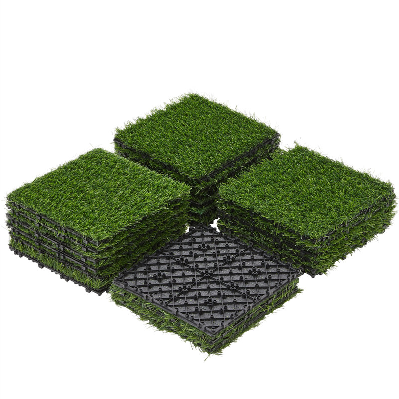 Yaheetech 12" x 12" Artificial Grass Turf Panels & Reviews | Wayfair