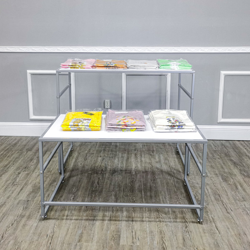 Fixturedisplays Nesting Display Tables, Set Of 2 (41.46" W X 24.02" D X ...