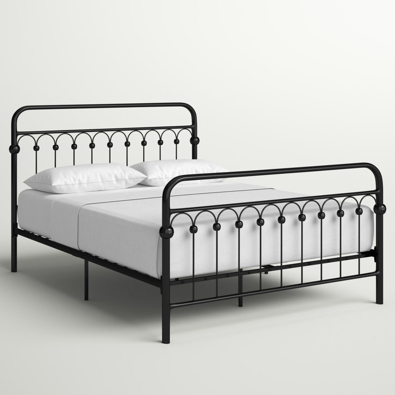 Sand & Stable Eyres Metal Slat Bed & Reviews | Wayfair