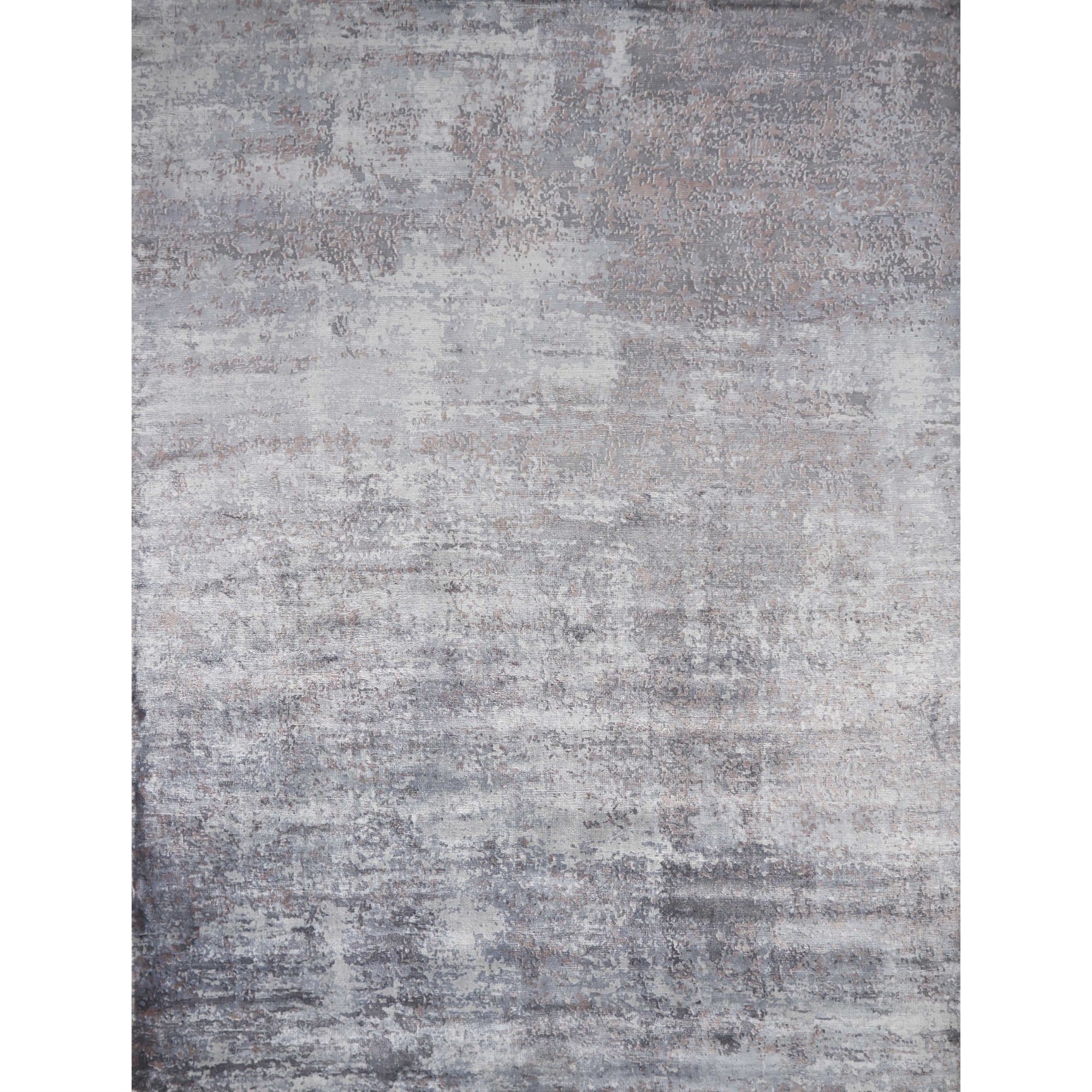 17 Stories Light Gray Abstract Hand Loomed Area Rug | Wayfair