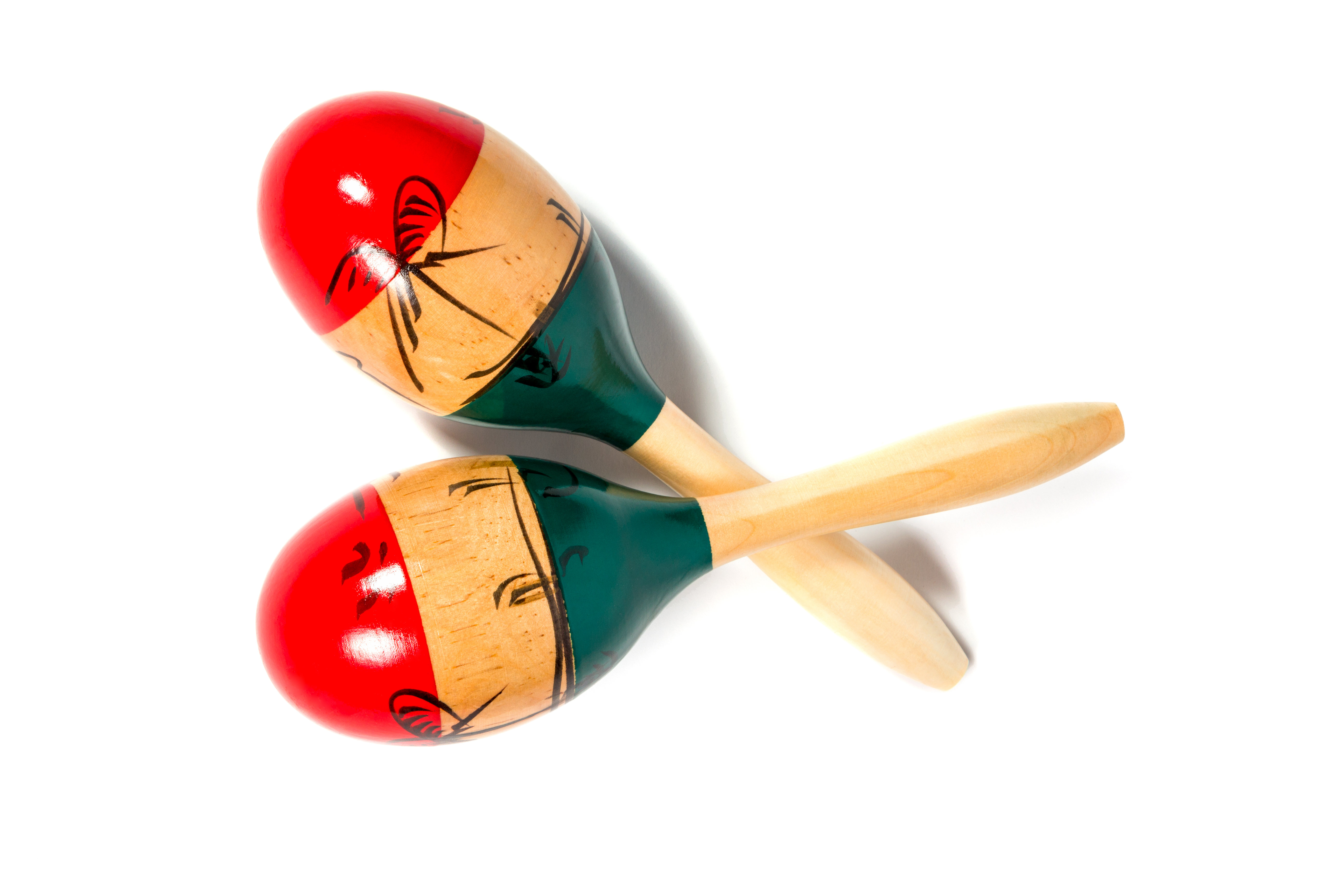 Ebern Designs Pair of Maracas - Wrapped Canvas Photograph | Wayfair