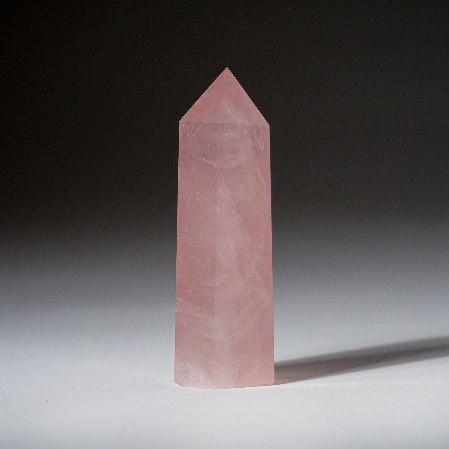 Astro Gallery of Gems Rose Quartz Polished Point from Brazil (72.6 ...