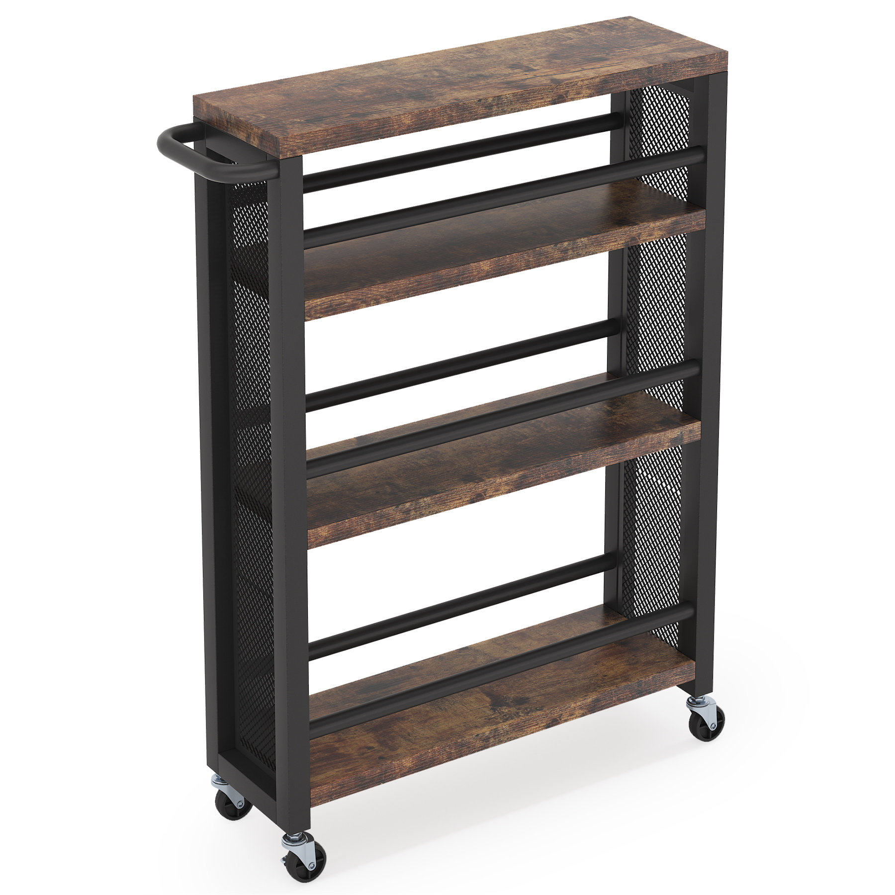 BLUEBELL Slim Rolling Kitchen Storage Cart & Reviews | Wayfair