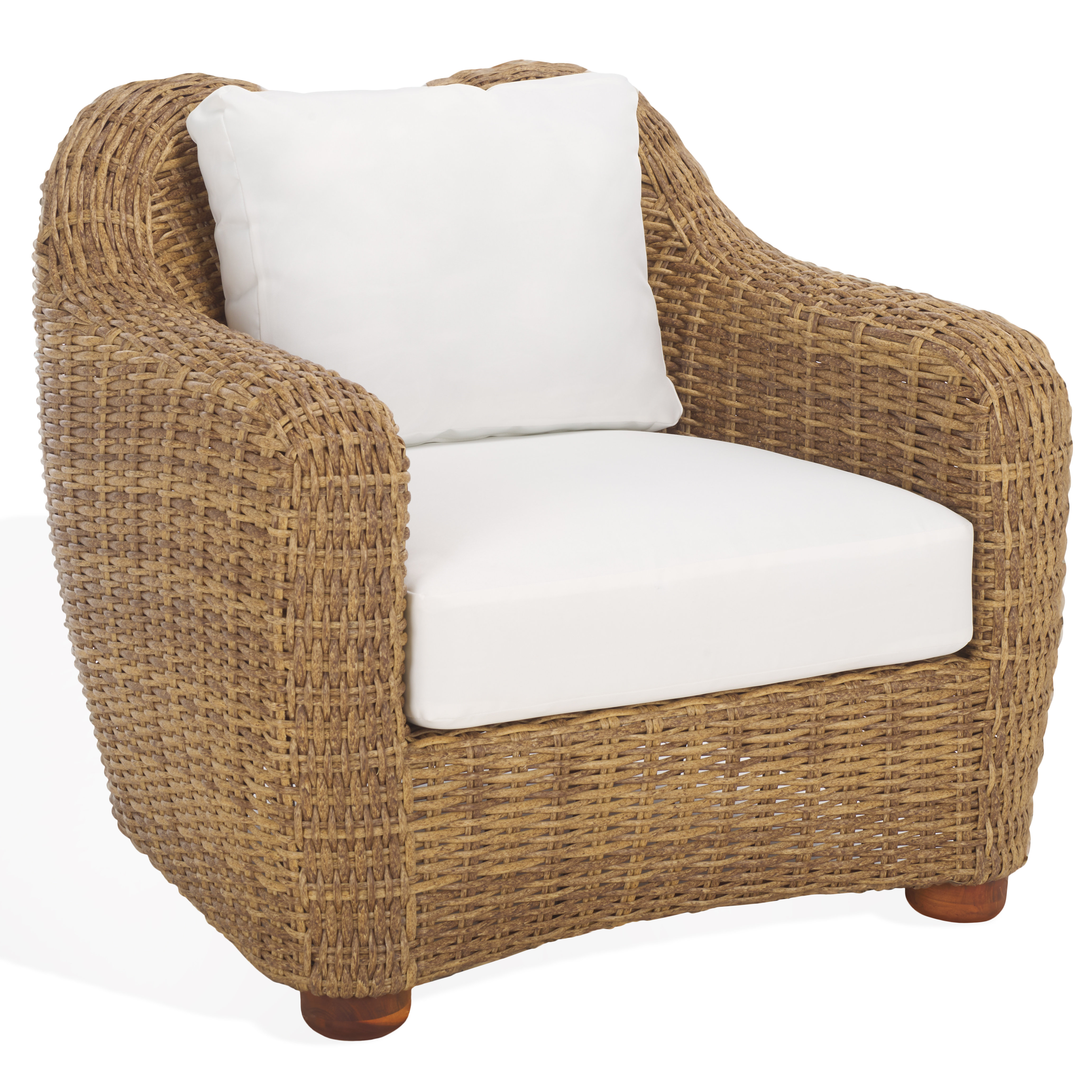 Joss & Main Melbourne Wicker Patio Chair & Reviews | Joss & Main