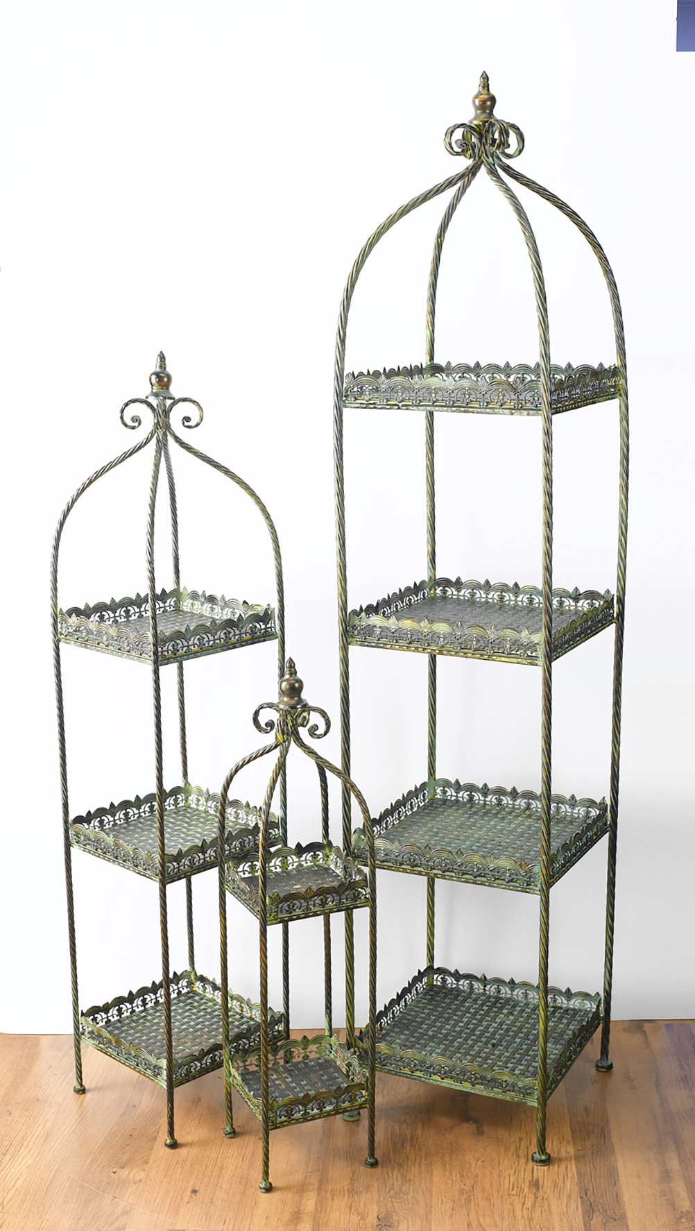 Bungalow Rose 3-Piece Plant Stand Set | Wayfair