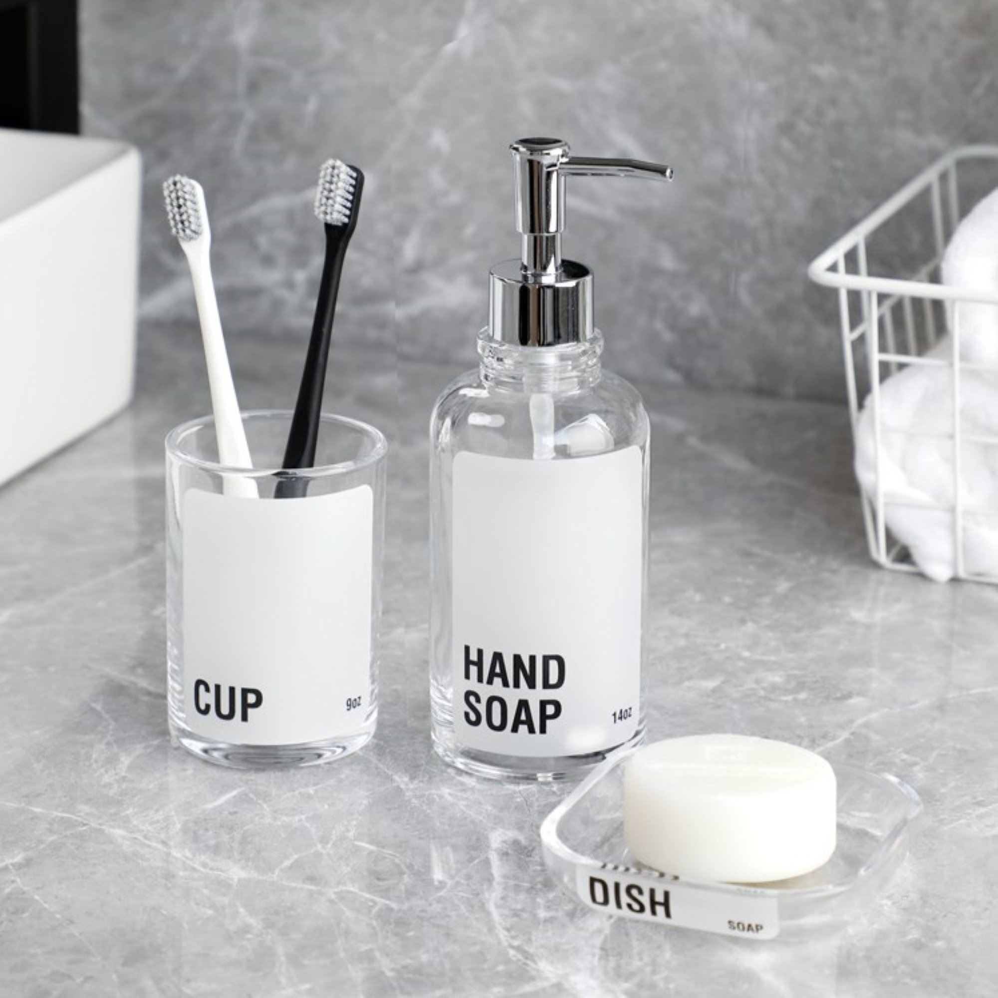 Orren Ellis Bathroom Accessories Set - Wayfair Canada