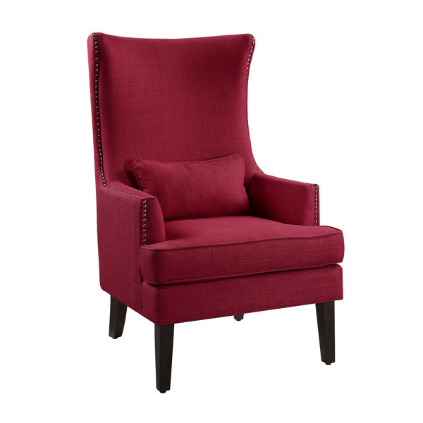 Red Barrel Studio® Rheit Upholstered Wingback Chair | Wayfair
