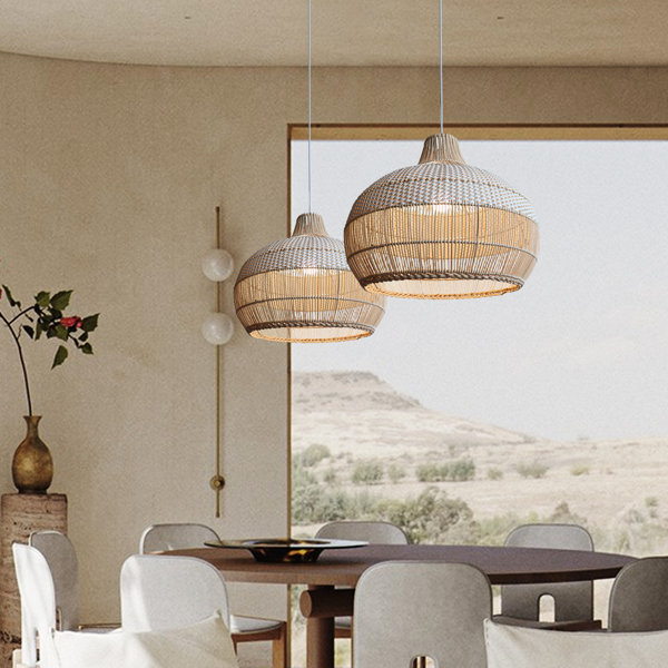 Bayou Breeze Ajshe 1 - Light Dome Pendant & Reviews | Wayfair