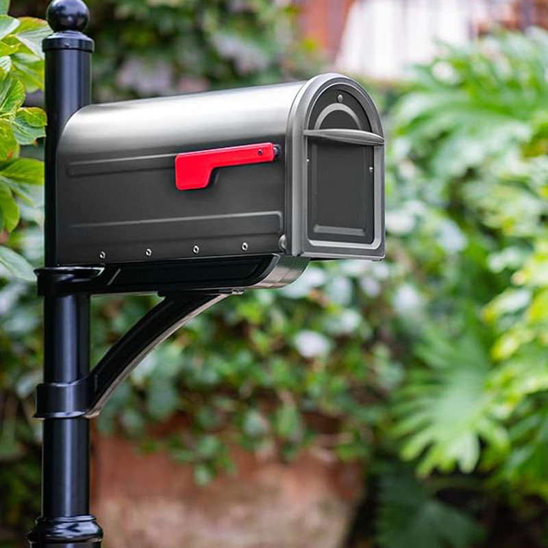 ZILNOX Architectural Mailboxes, Heavy Duty Mail Box for Outside, Large ...