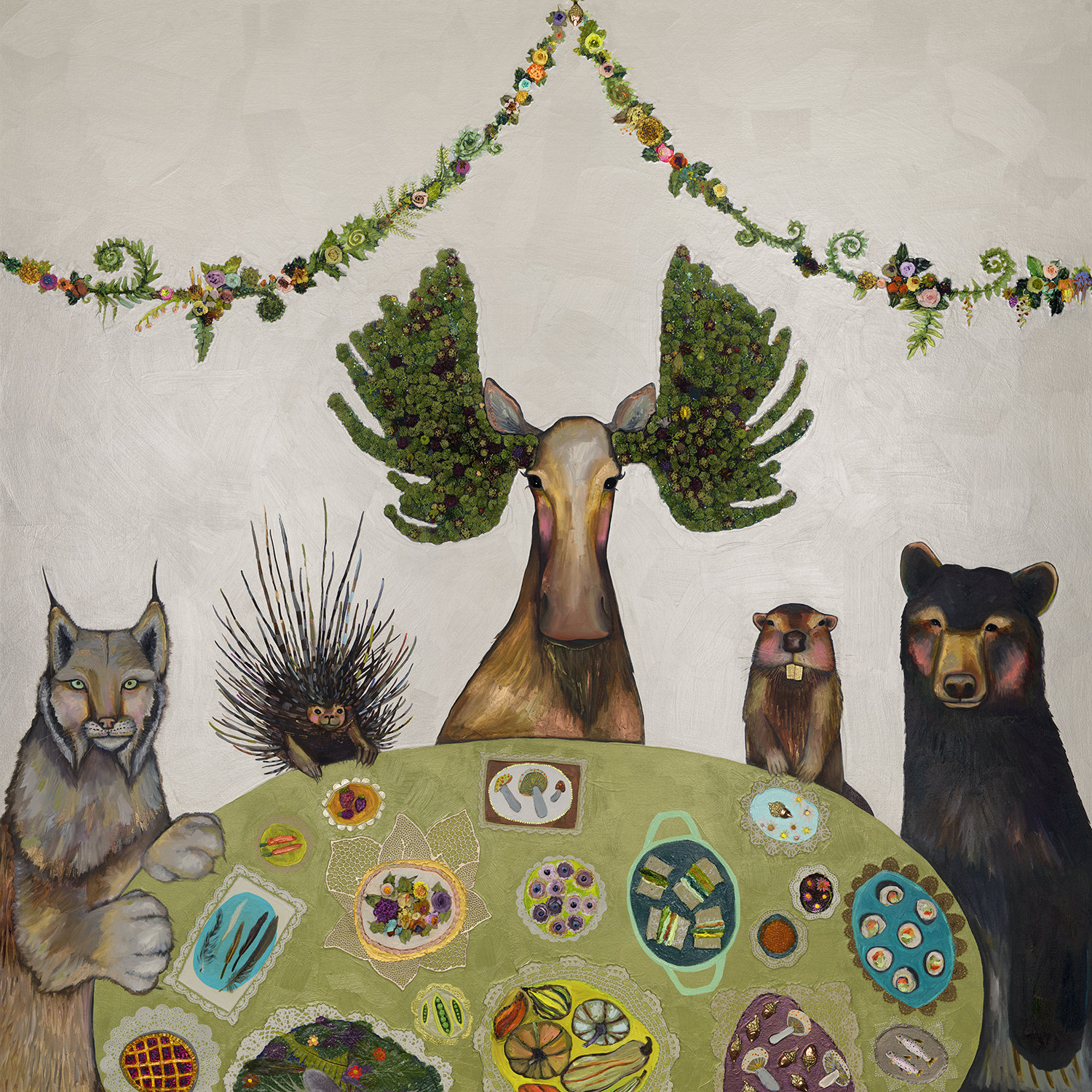 Millwood Pines Moose's House by Eli Halpin - Wrapped Canvas Print ...