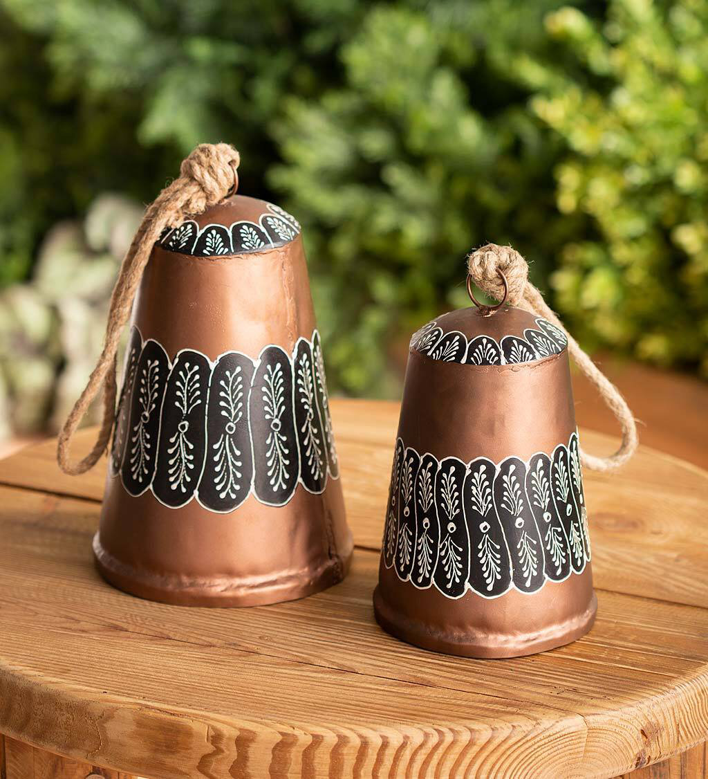 Wind & Weather 2 Piece Hand-Painted Bell Set | Wayfair