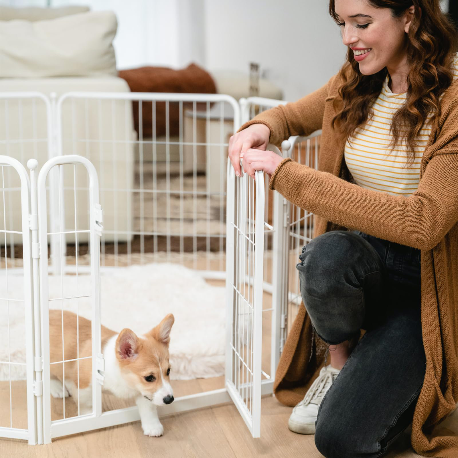ATCHISON Iron Yard Kennel | Wayfair