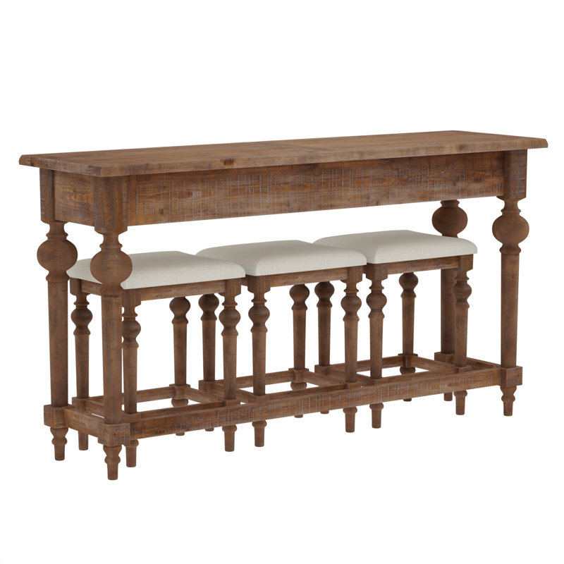 Three Posts™ Clintwood French Country Style Storage Console Table and ...
