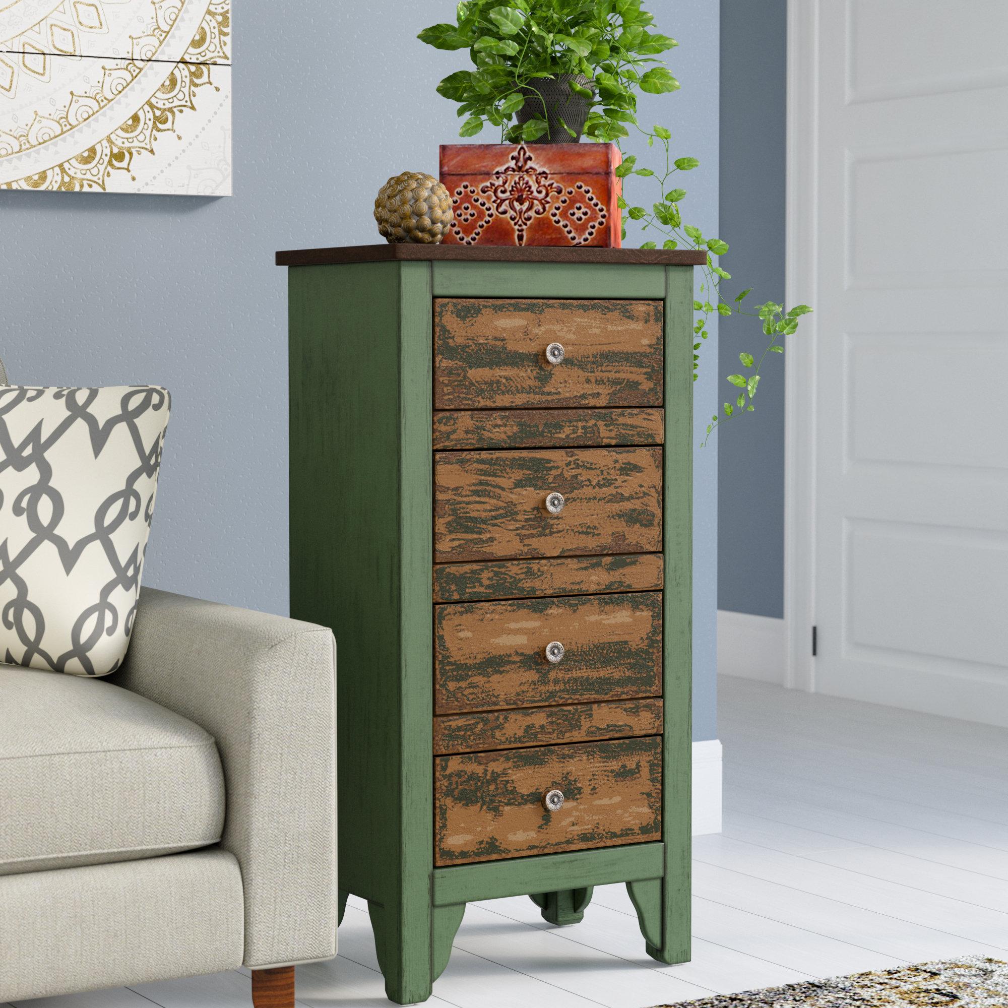 Bungalow Rose Solid Wood Accent Chest & Reviews | Wayfair