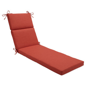 Ebern Designs Renell Textured Solid Indoor/Outdoor Chaise Lounge ...