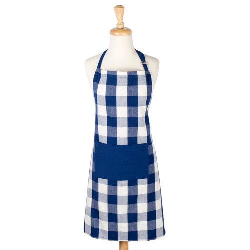 Gracie Oaks Wolsingham Plaid Cotton Apron Sets & Reviews | Wayfair