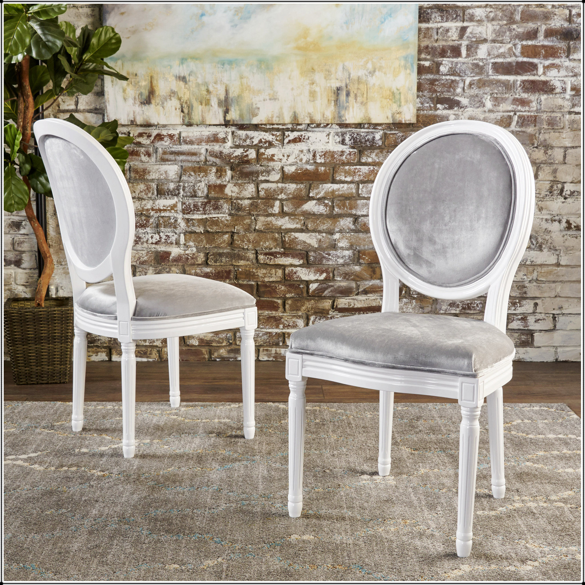 Ophelia & Co. KD DINING CHAIR (SET OF 2) | Wayfair