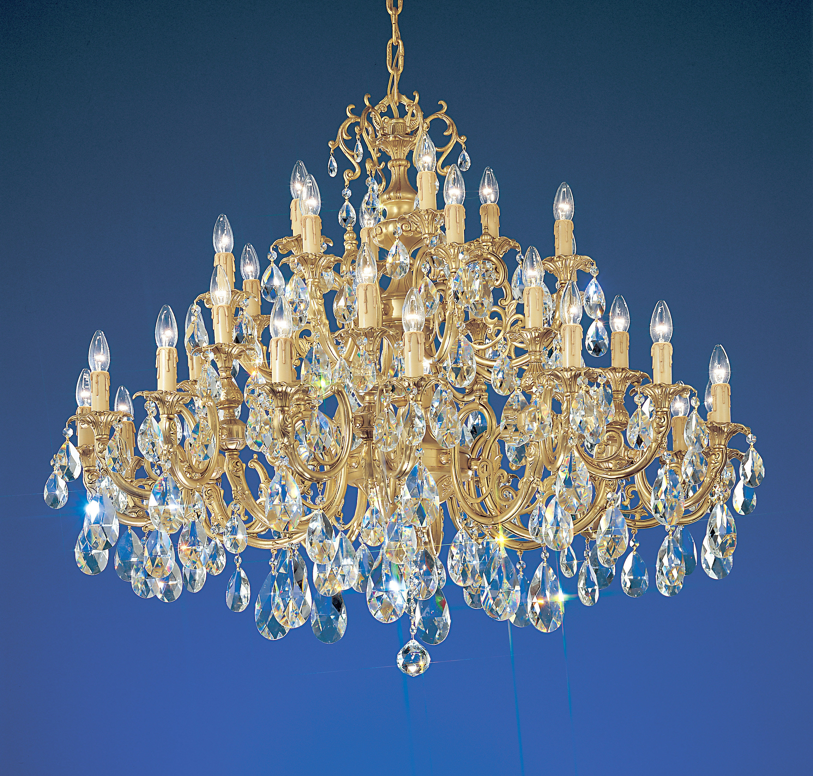 Classic Lighting Princeton 36-Light Candle Style Tiered Chandelier ...