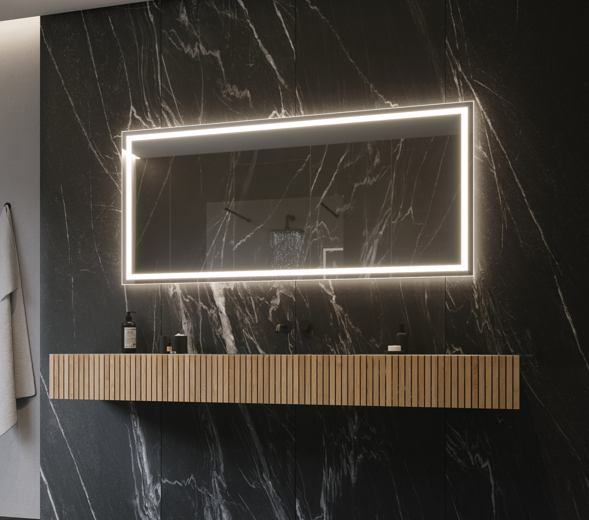 Paris Mirror Harmony Illuminated Bathroom/Vanity Wall Mirror & Reviews ...