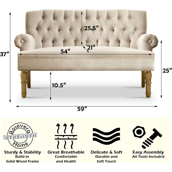 Charlton Home® Loveseat Sofas for Living Room in a Box Sofa Para Sala ...
