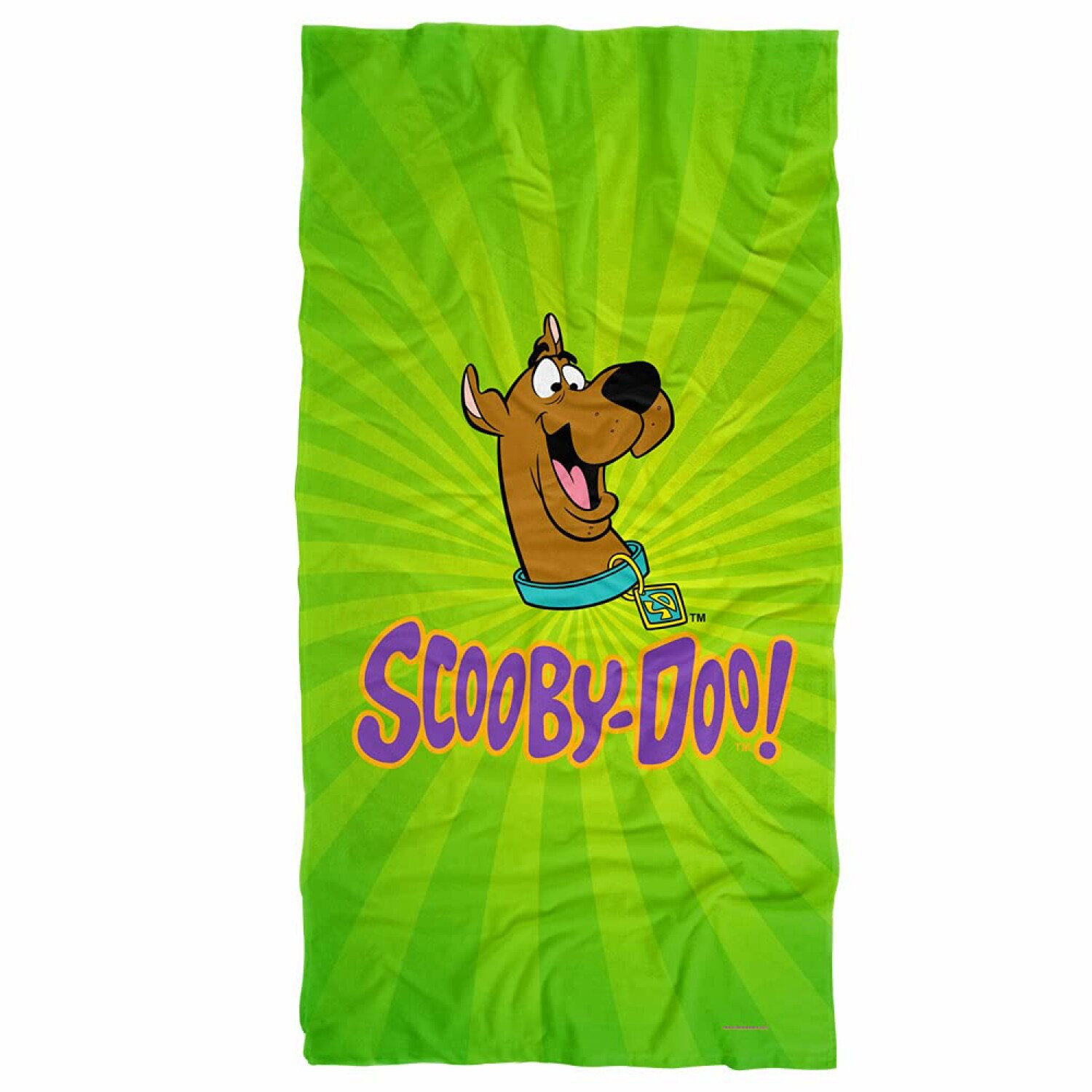 Orren Ellis Scooby-Doo Adventure Burst Green Beach Towel 30 x 60 ...