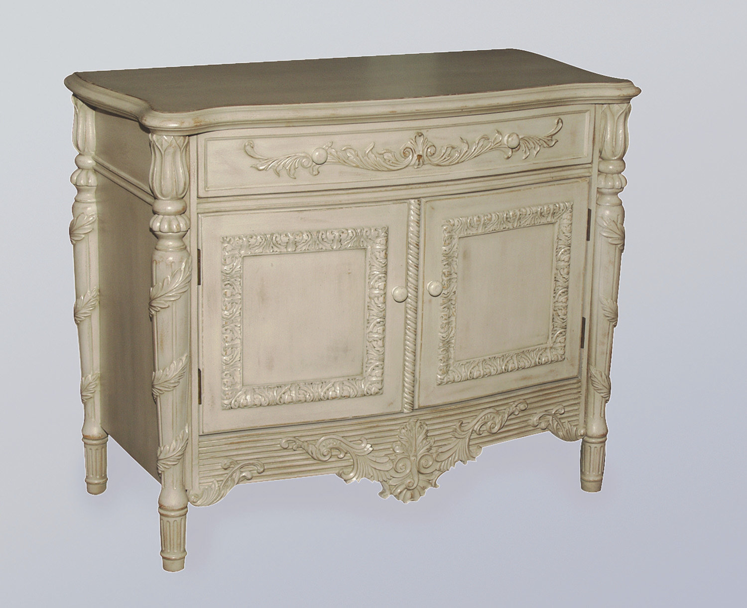AA Importing Two Drawer Cabinet in White | Wayfair