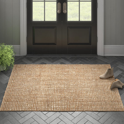 Birch Lane™ Vesper Handmade Hand-Knotted Jute/Sisal Rug & Reviews | Wayfair