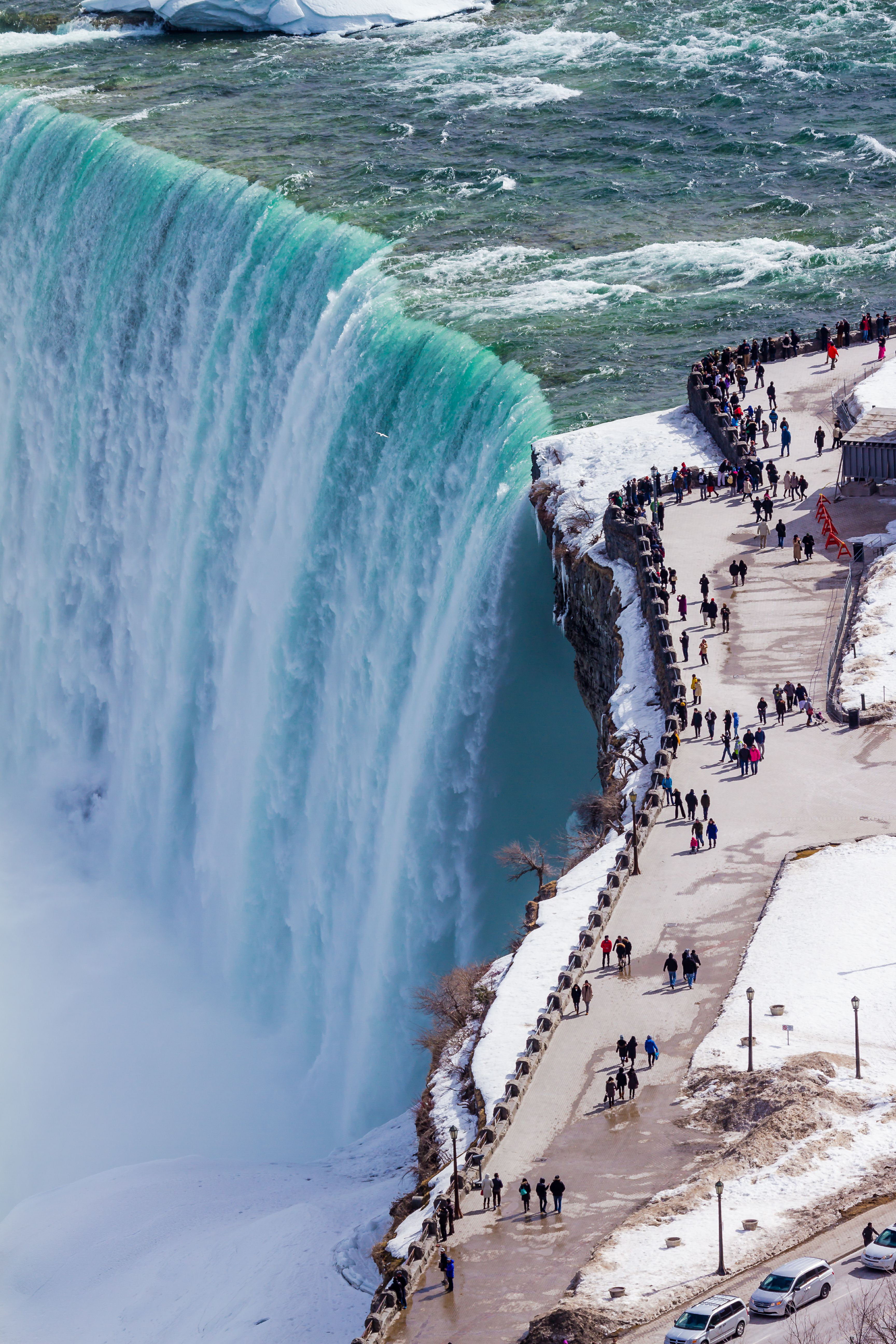 Ebern Designs Niagara Falls from Tower by Febriyanta - Wrapped Canvas ...