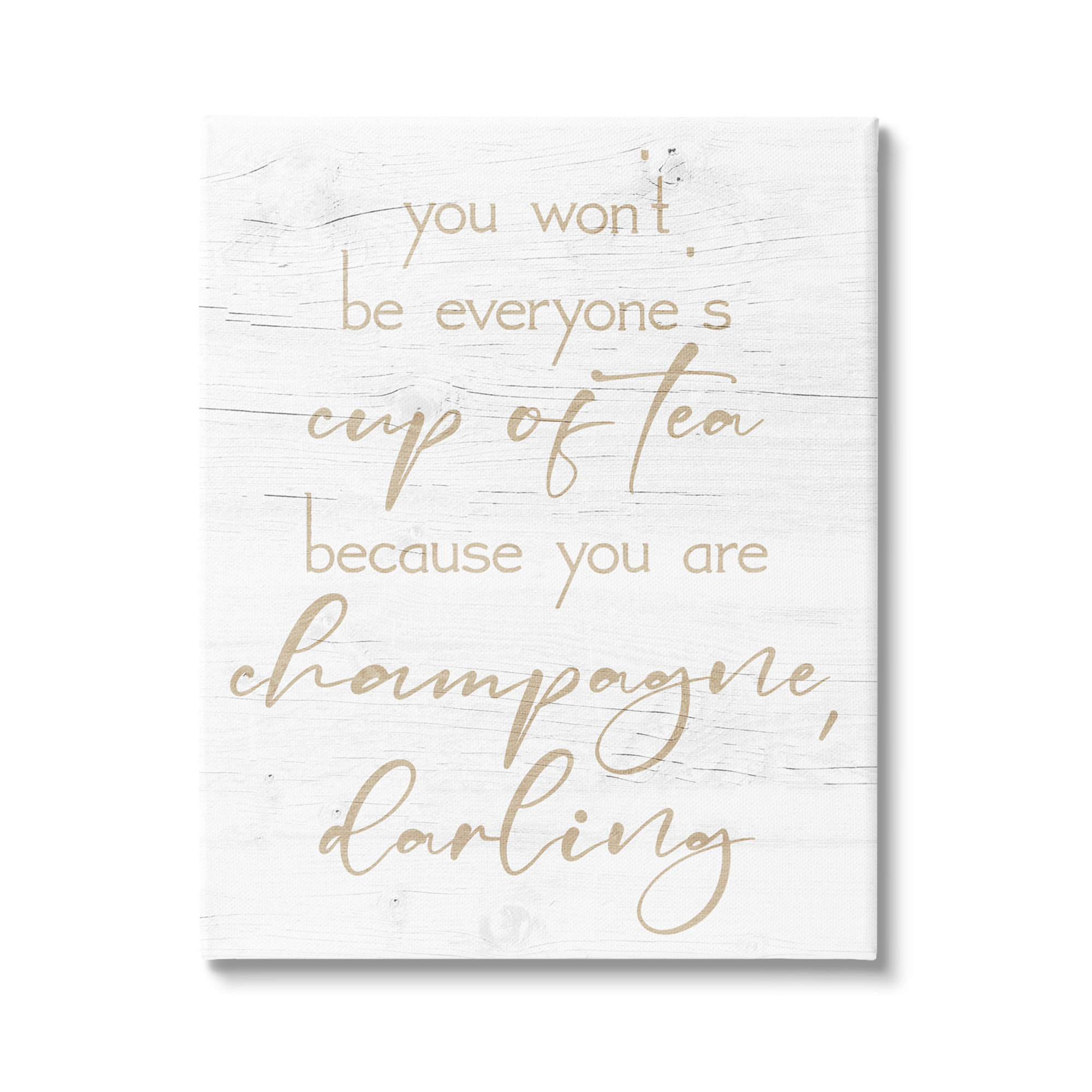 Stupell Industries You Are Champagne Darling Encouragement by Lil' Rue ...