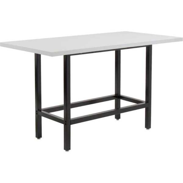 Interion Metal Base Writing Desk | Wayfair