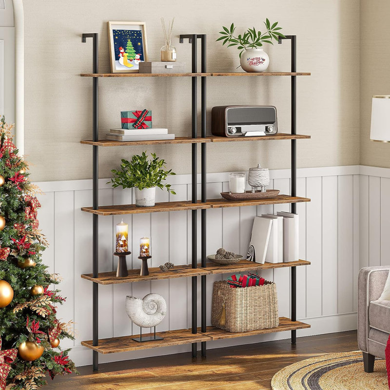 17 Stories Sermin Ladder Bookcase | Wayfair