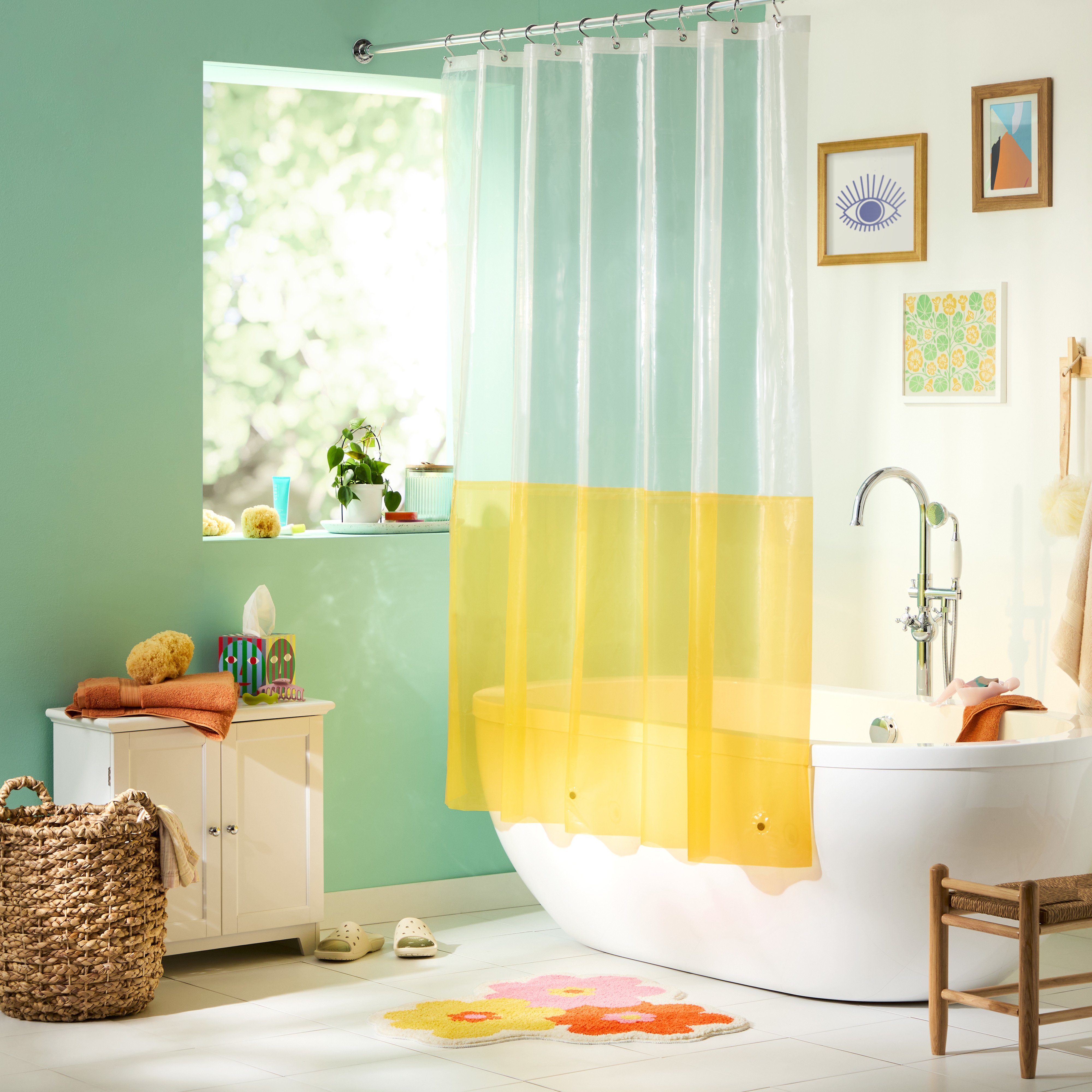 Town & Country Living TOWN & COUNTRY PLAY Ciara Mod Colorblock PEVA ...