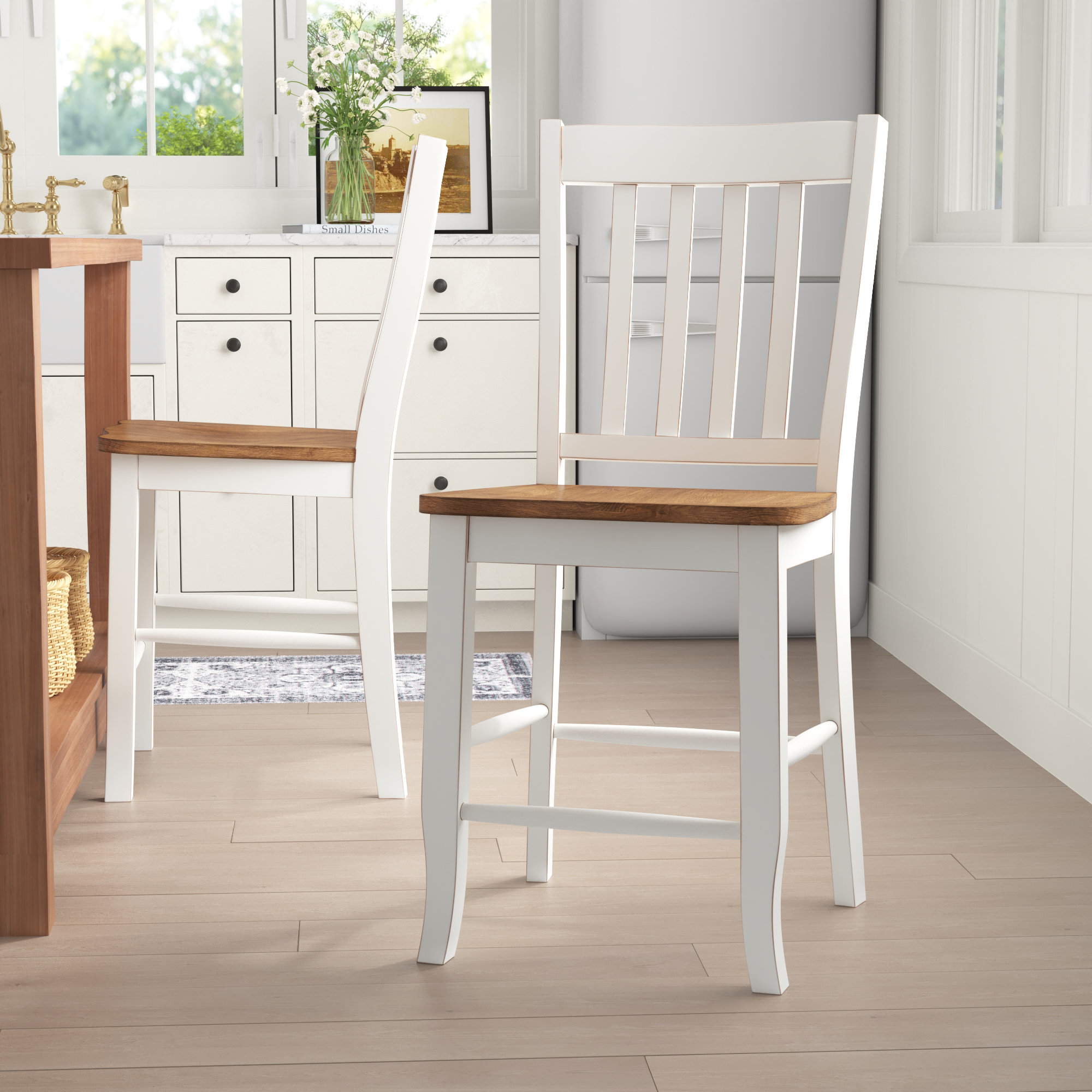 August Grove Armad Rake Back 24" Bar Stool & Reviews - Wayfair Canada