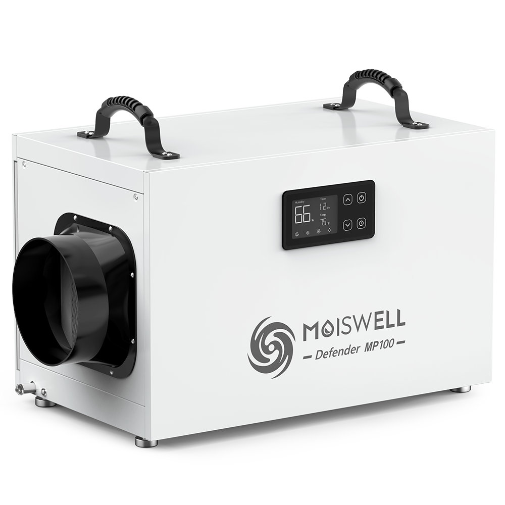 MOISWELL 235 Pints Commercial Dehumidifier With Pump Crawl Space ...