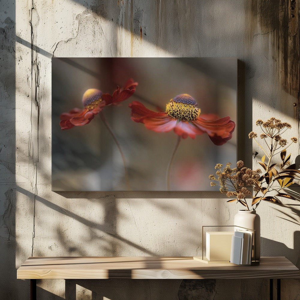 Ivy Bronx Helenium dance Canvas Print | Wayfair.co.uk