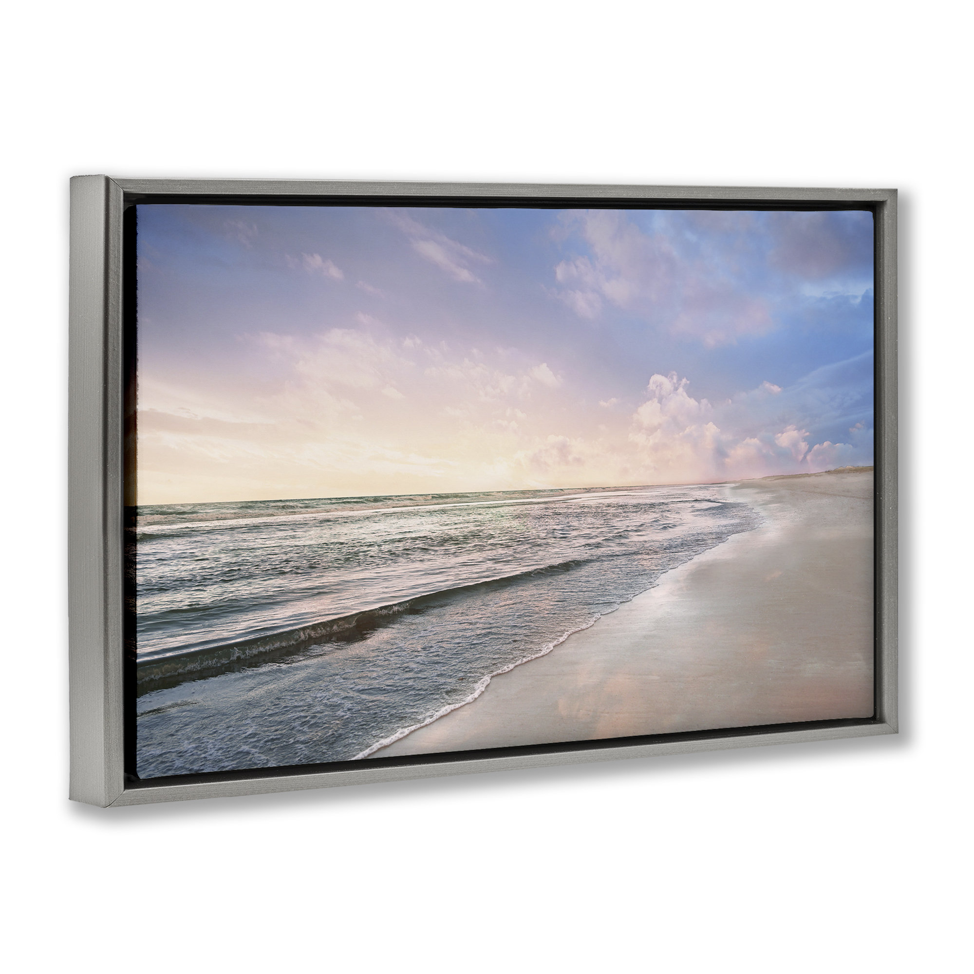 Mercer41 Receding Beach Shore Floating Frame, design by Natalie ...