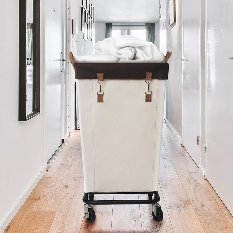 JASODI 160L Large Hampers for Laundry Rolling Laundry Basket, Dirty ...