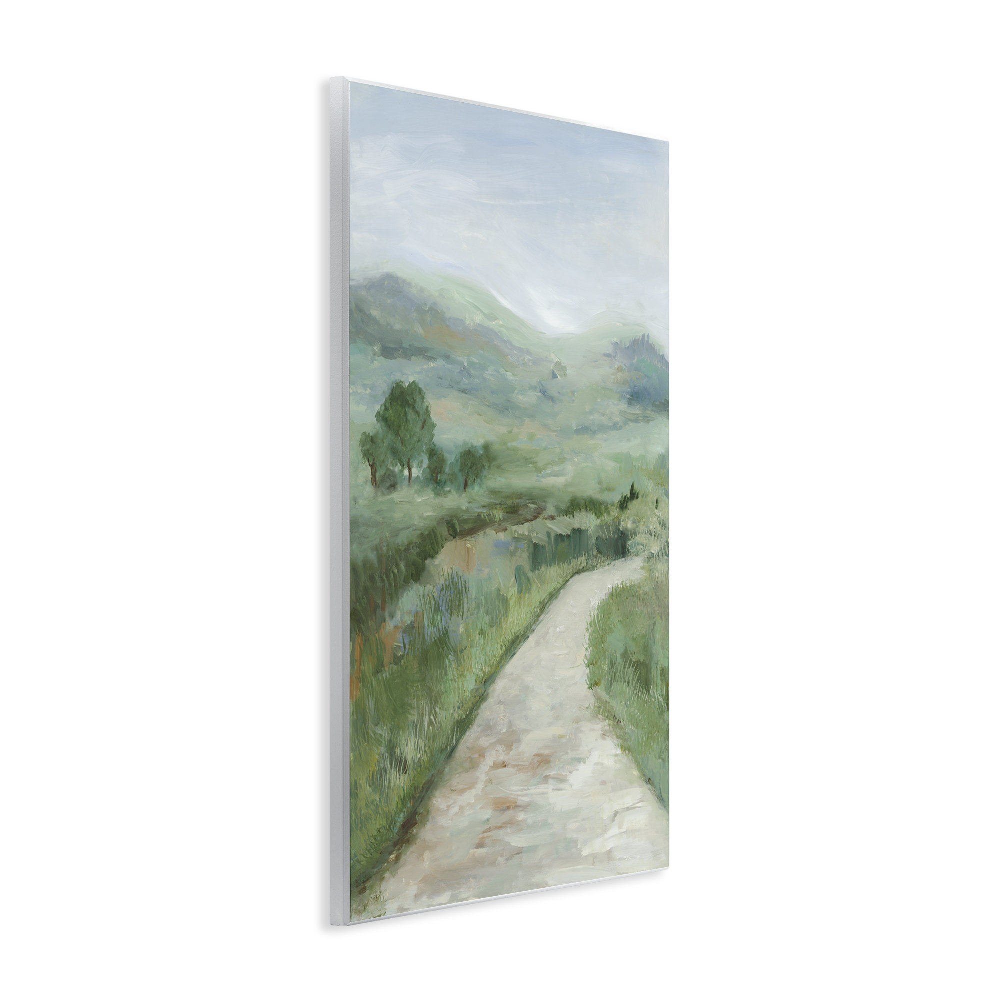 Union Rustic Curving Path Landscape Wall Plaque Art by Jacob Q | Wayfair