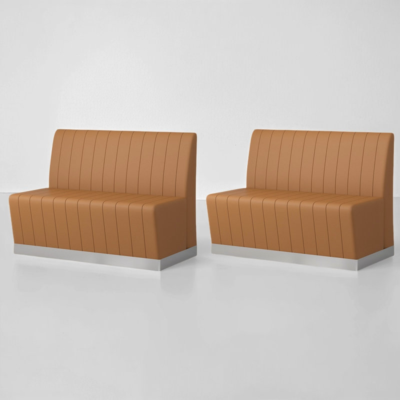 HomeZenLiving Modern Hospitality Booths with Solid Wood Frame | Wayfair